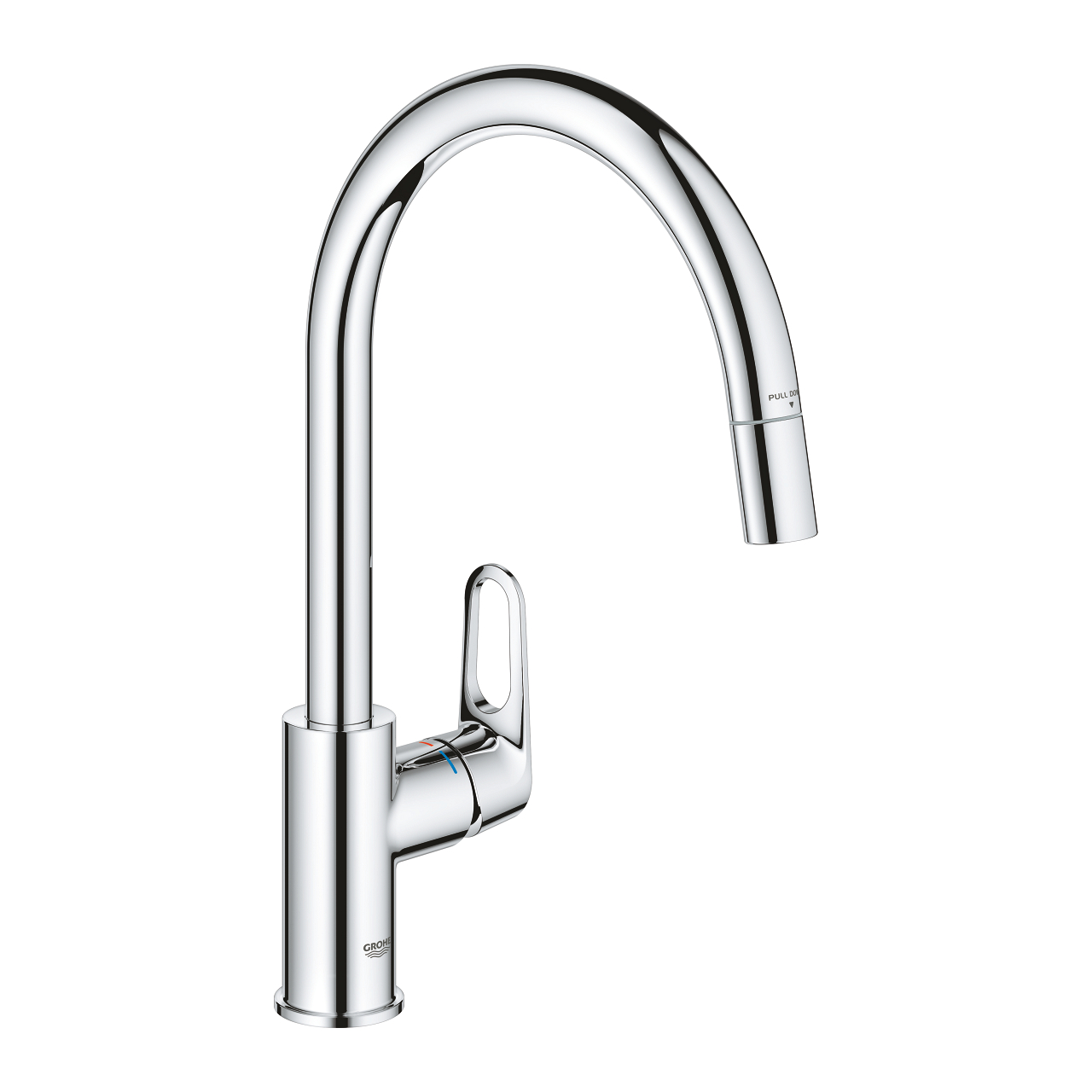 GROHE BauFlow Single-lever sink mixer 1/2″ | GROHE