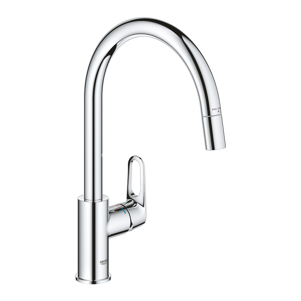 GROHE BauFlow Single-lever sink mixer 1/2″ | GROHE