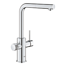 GROHE Blue Pure BauCurve Rubinetto multifunzione con filtro a 5 fasi ...