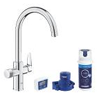 GROHE Blue Pure StartCurve Kezdőkészlet aktív-szénszűrővel | GROHE