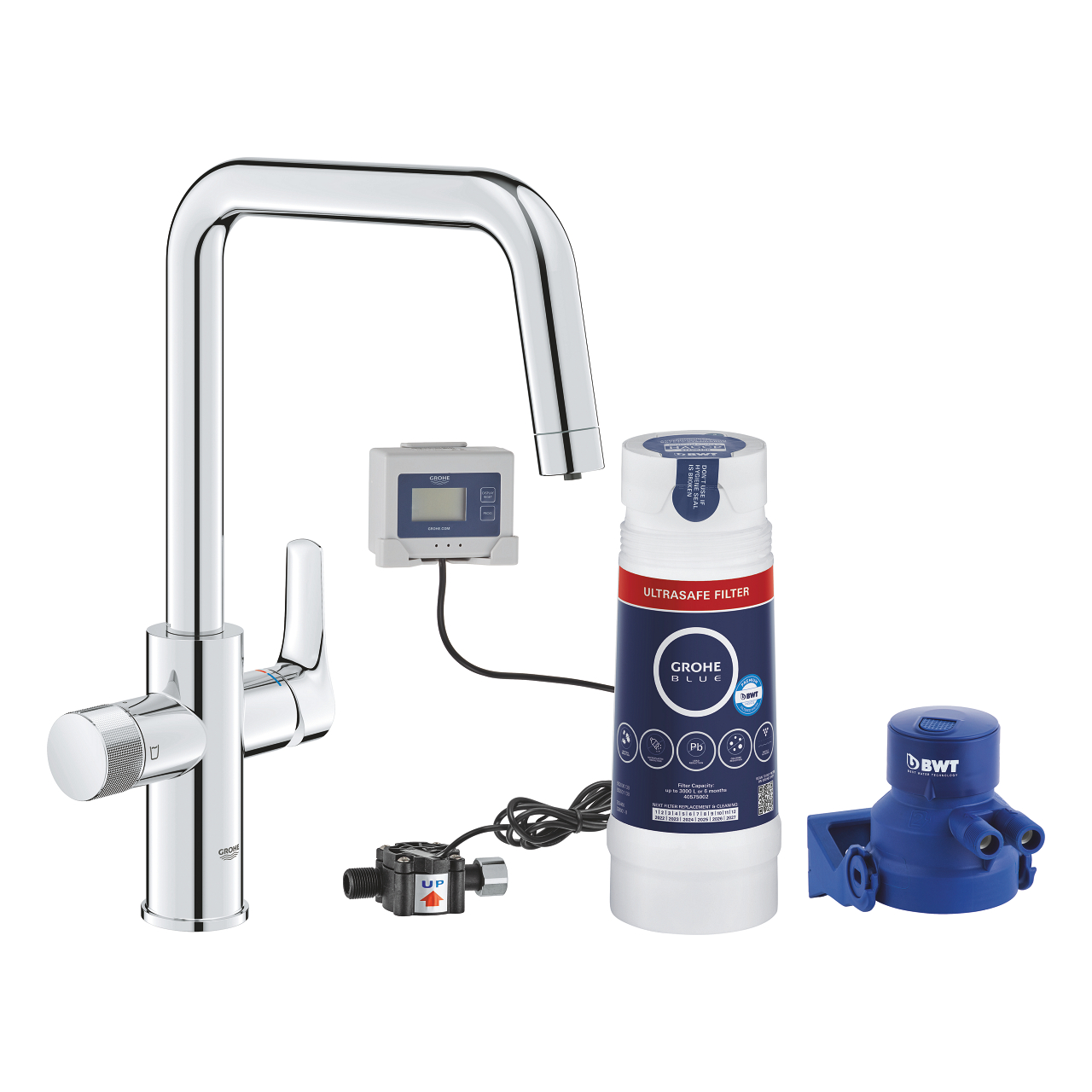 GROHE Blue Pure Start Starter kit with Ultrasafe filter | GROHE