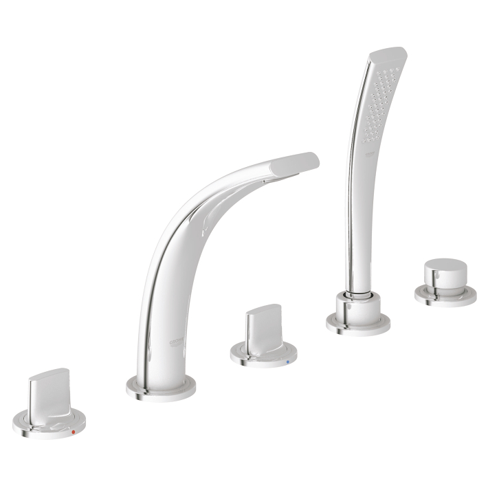 GROHE Ondus Five-hole bath combination | GROHE 官方網站