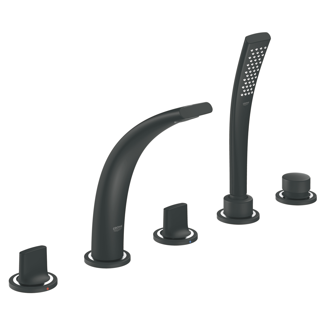 GROHE Ondus 5-hole bath/shower combination | GROHE