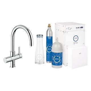 GROHE Blue Chilled & Sparkling - Water Filter Kitchen Taps - For your ...