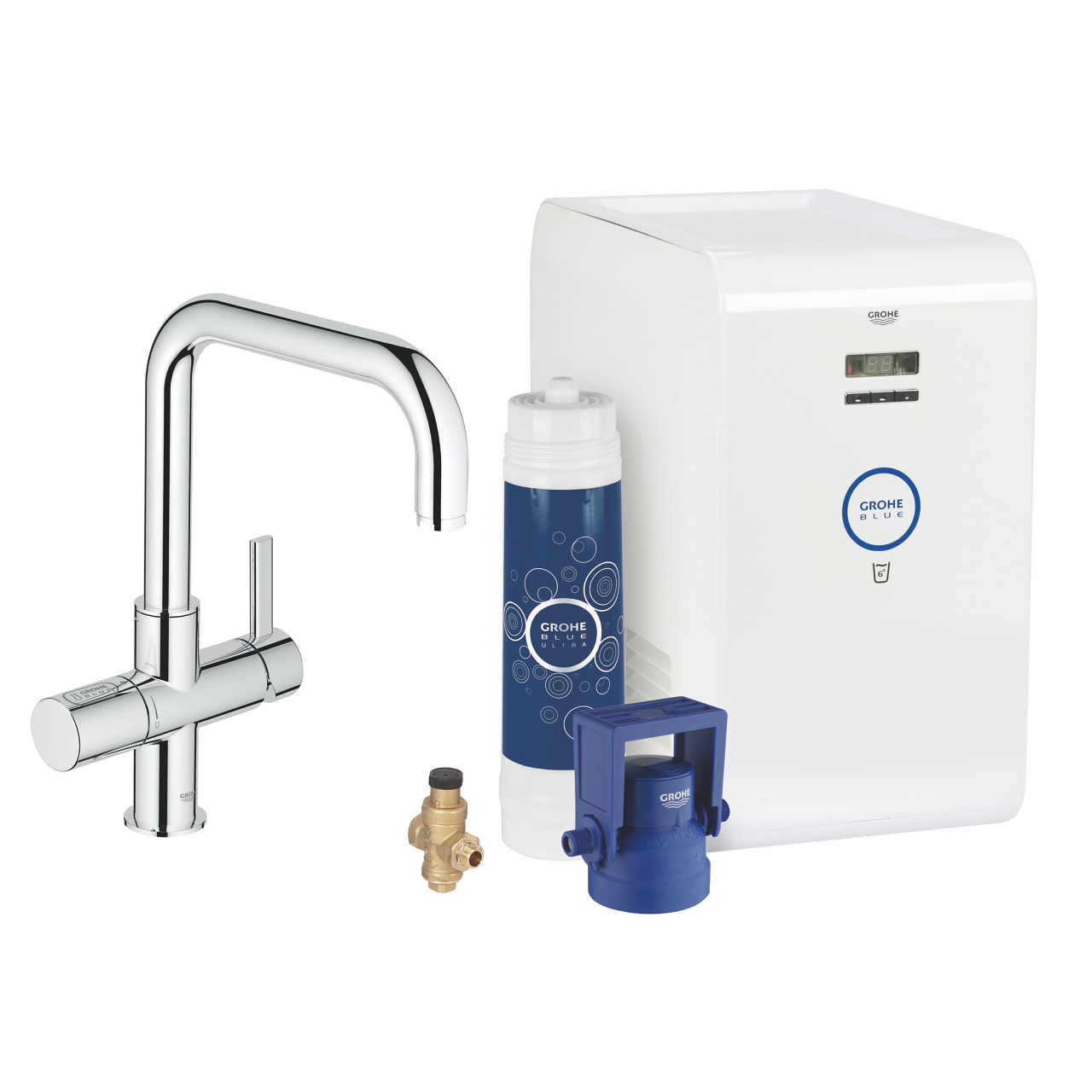 GROHE Blue UltraSafe Chilled Starter kit | GROHE 官方網站