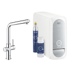 GROHE Blue Home Zestaw startowy z wylewką w kształcie L | GROHE