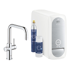 GROHE Blue Home U-spout starter kit with pull-out mousseur | GROHE