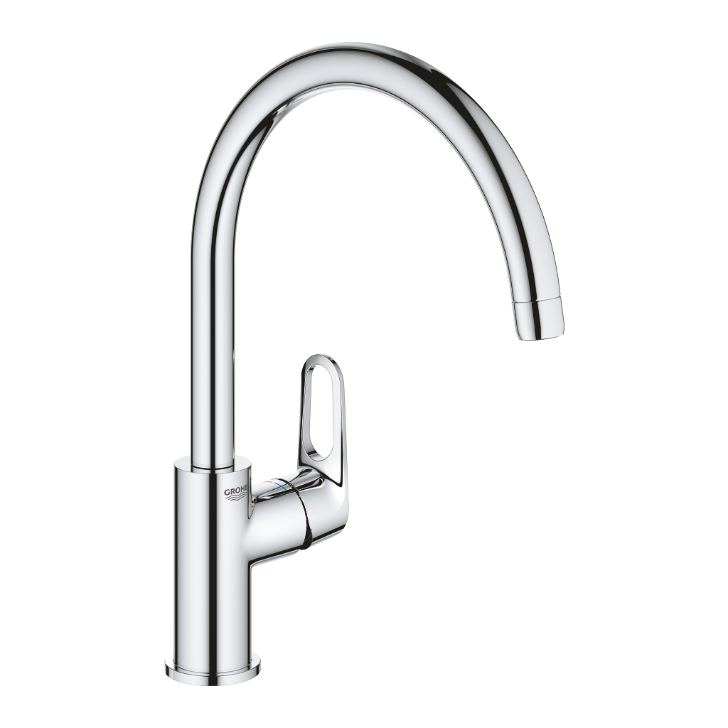 GROHE BauFlow Single-lever sink mixer 1/2″ | GROHE