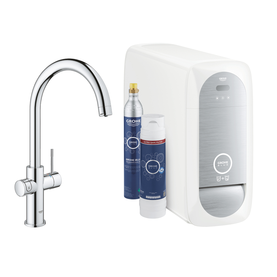 GROHE Blue Home C-spout Starter kit | GROHE