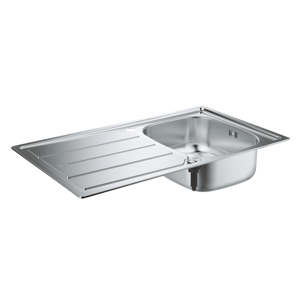 K200 Stainless steel sink with drainer | GROHE