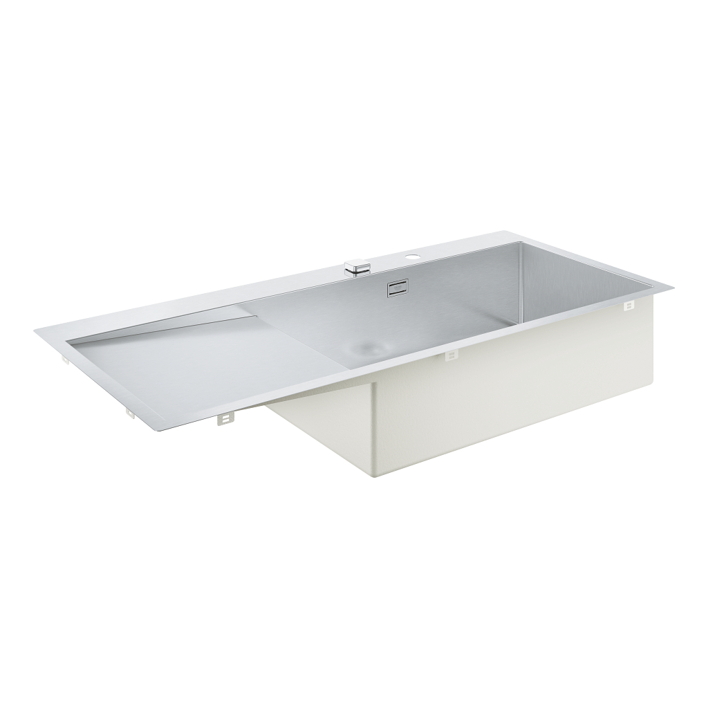 K1000 Stainless steel sink with drainer | GROHE