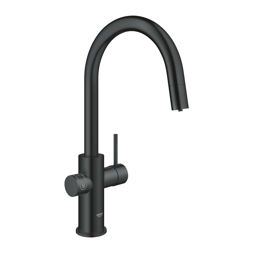 GROHE Blue Home C-uitloop Starterkit met uittrekbare mousseur | GROHE