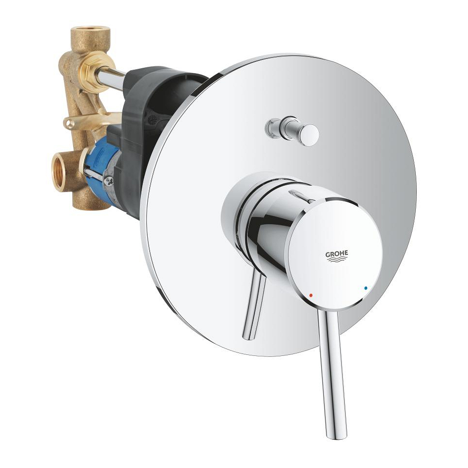Concetto מיקסר אמבטיה עם ידית אחת 1/2″ | GROHE