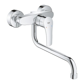 Eurosmart Смесител за умивалник 1/2″, едноръкохватков, S-размер | GROHE