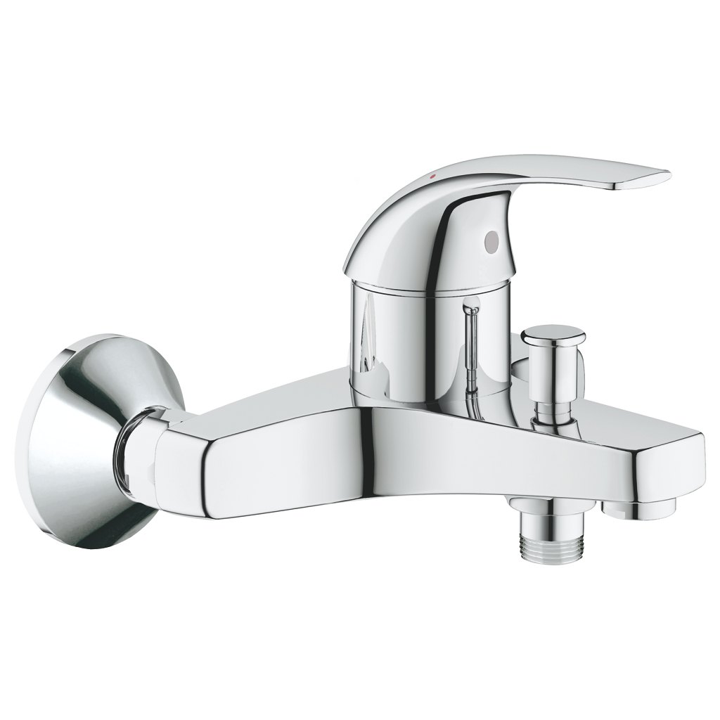 GROHE BauCurve Single-lever bath/shower mixer | GROHE