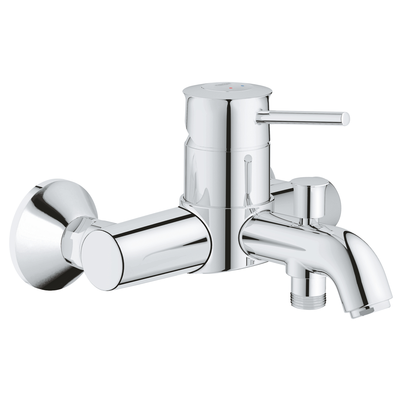 GROHE BauClassic Single-lever bath mixer 1/2″ | GROHE