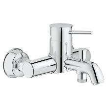 GROHE BauClassic Single-lever bath mixer 1/2″ | GROHE
