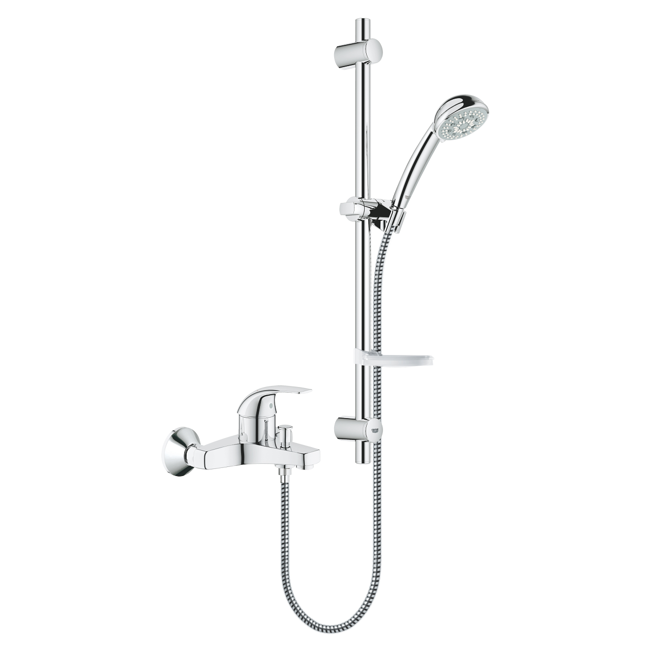 GROHE BauCurve Single-lever bath/shower mixer | GROHE