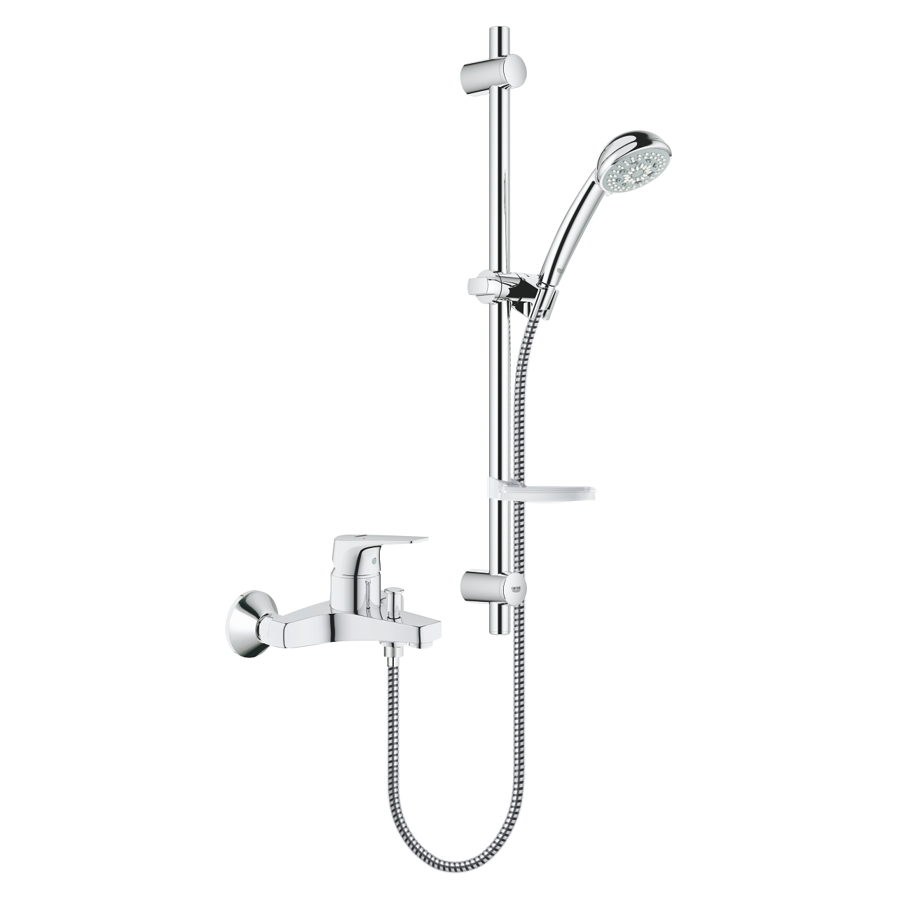 GROHE BauFlow Single-lever bath/shower mixer | GROHE
