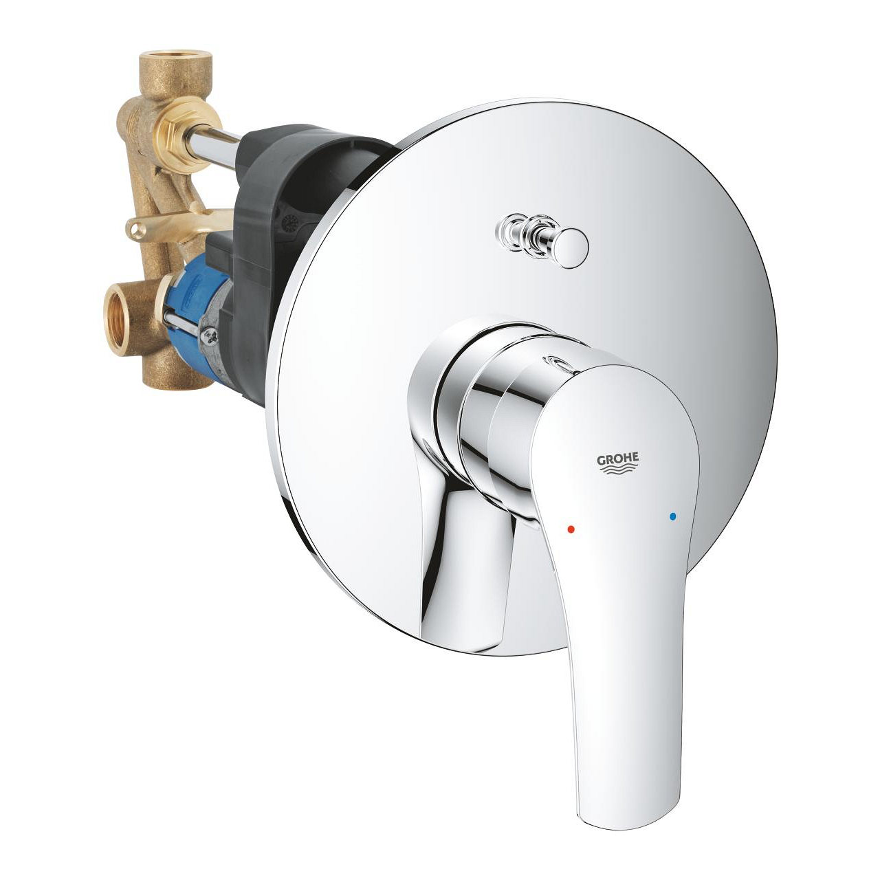 Eurosmart Single-lever bath mixer 1/2″ | GROHE