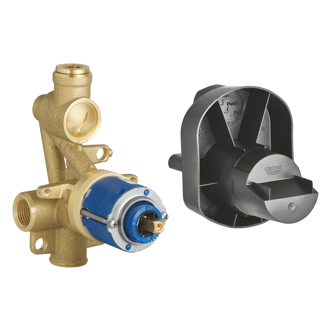 Single-lever mixer 1/2″, concealed body | GROHE 官方網站