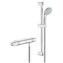 Grohtherm 1000 Baterie cadă cu termostat 1/2″ | GROHE