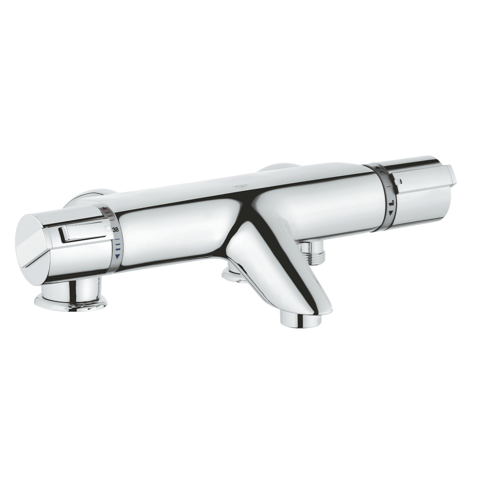Grohtherm 2000 Thermostatic bath mixer 1/2″ | GROHE 官方網站