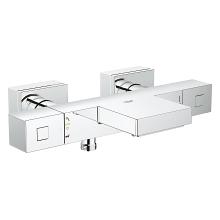 Grohtherm Cube Thermostatic shower mixer for 2 outlets with integrated ...