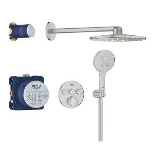 Grohtherm SmartControl Thermostat for concealed installation with 3 ...