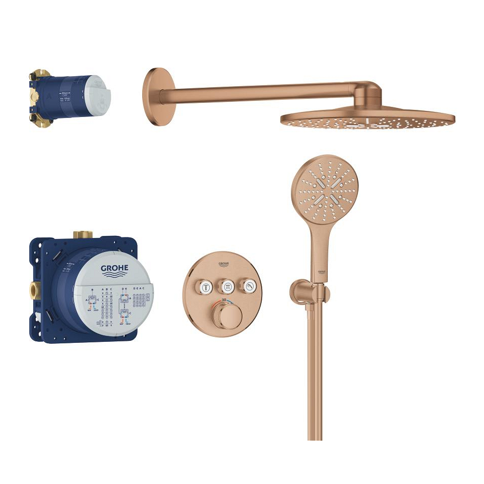 Grohtherm SmartControl Perfect shower set met Rainshower SmartActive 310 | GROHE