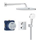 Grohtherm Podtynkowy zestaw prysznicowy z deszczownicą Tempesta 250 | GROHE