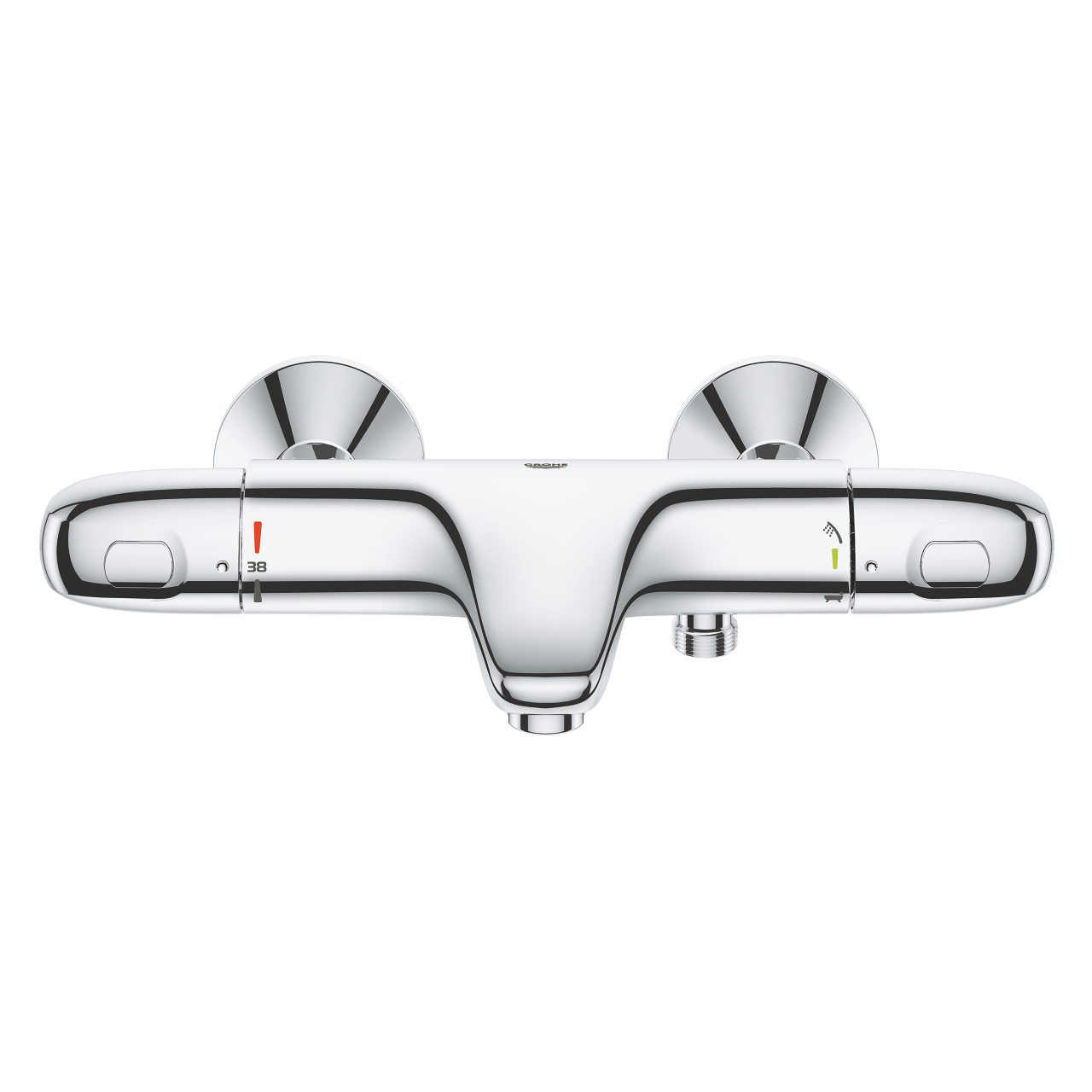 Grohtherm 1000 Mitigeur thermostatique bain/douche 1/2″ | GROHE Belgique