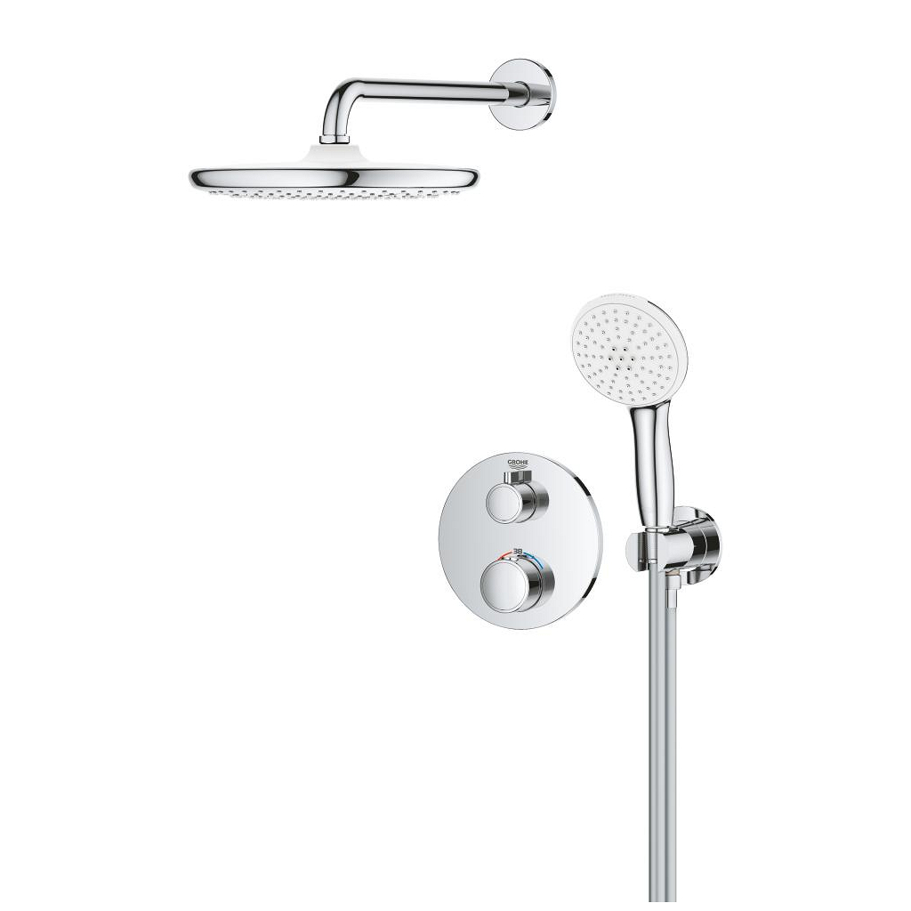 Grohtherm Pack pour douche encastrée avec Tempesta 250 | GROHE