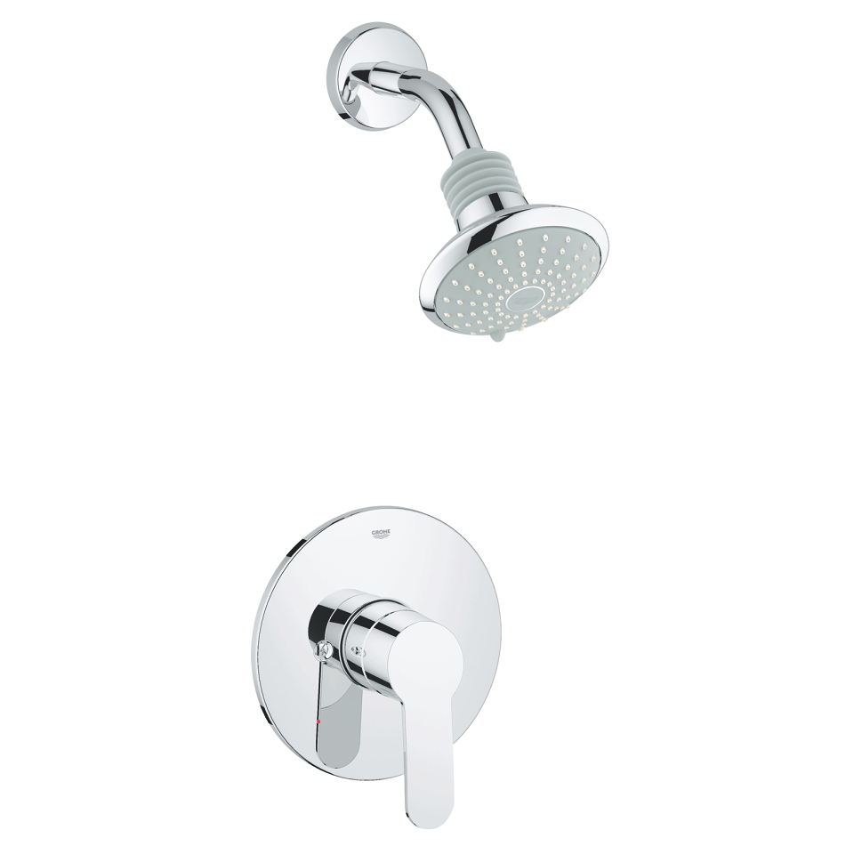 Eurostyle Cosmopolitan Pressure balance valve shower combination | GROHE