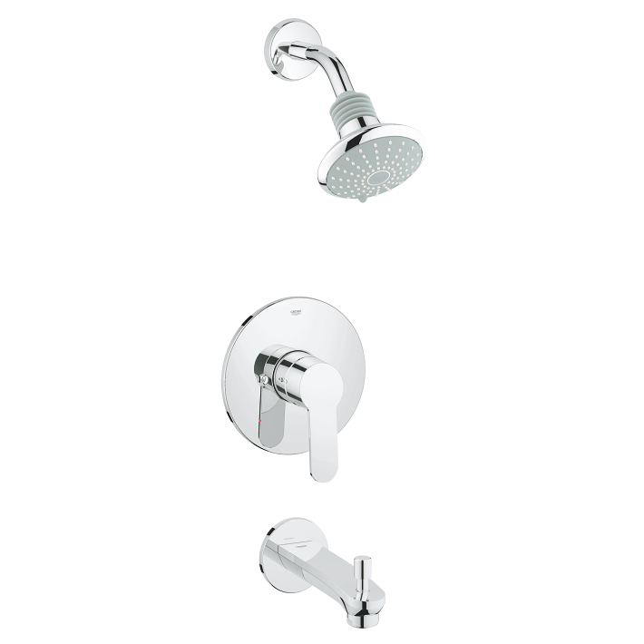 Eurostyle Cosmopolitan Pressure balance valve bath combination | GROHE