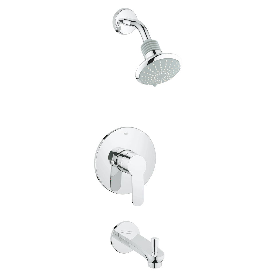 Eurostyle Cosmopolitan Pressure balance valve bath combination | GROHE