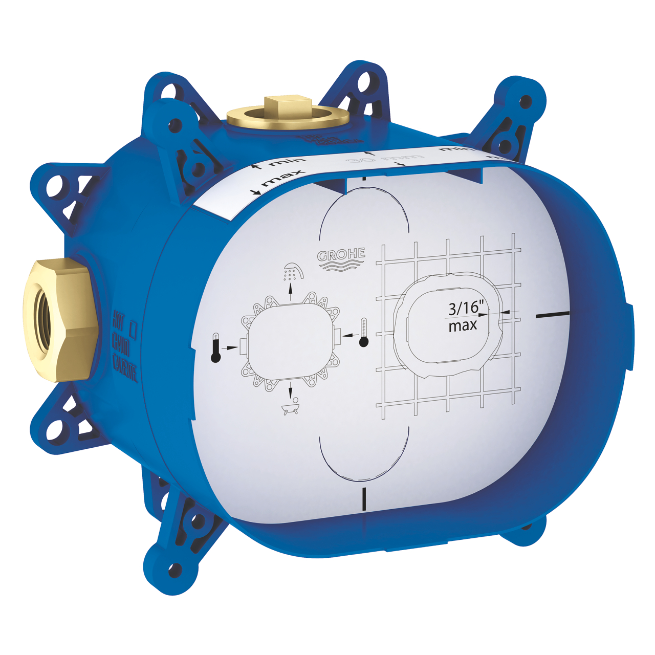 GrohFlex Universal Rough-in Box | GROHE