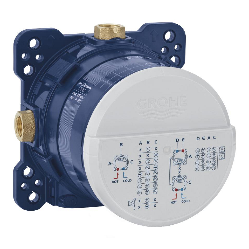 Rapido SmartBox Universal rough-in box, 1/2″ | GROHE