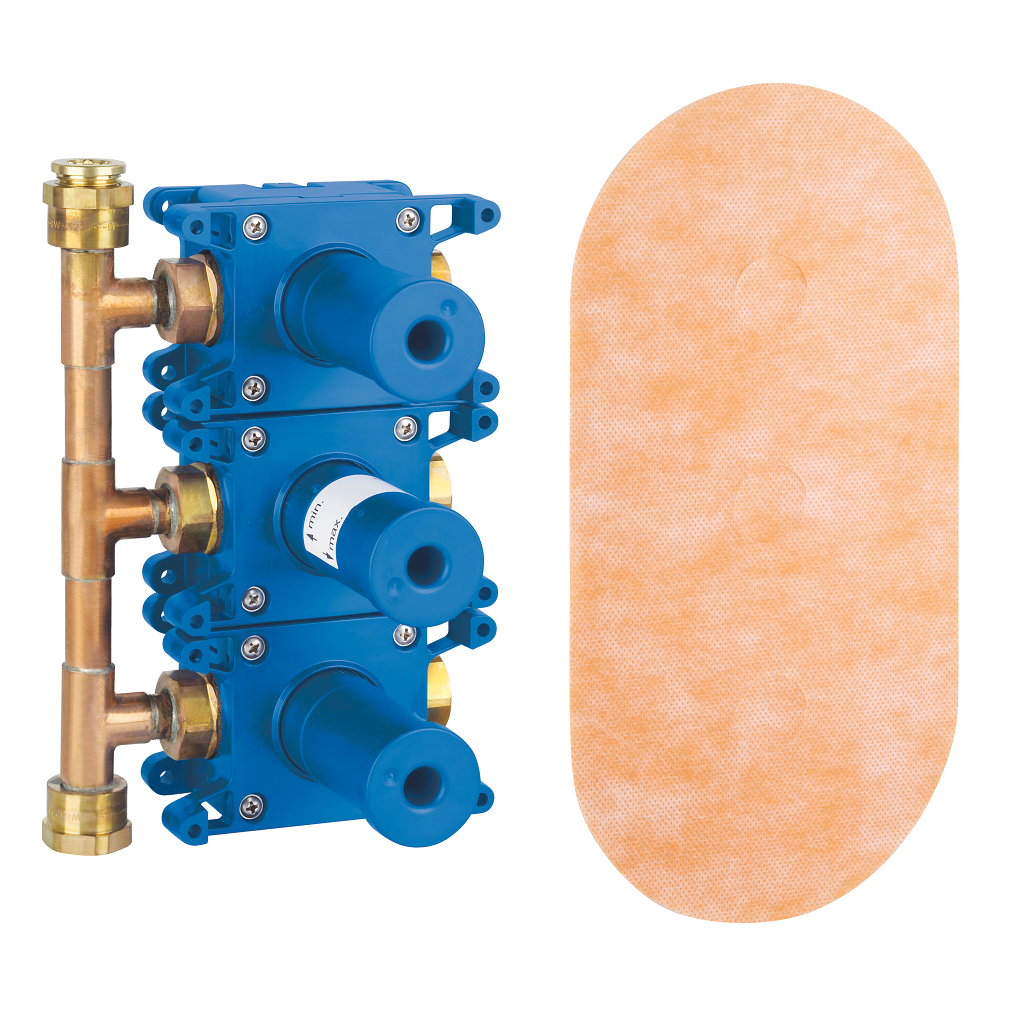 Rapido C Rough-in box for triple volume control 26 880 000 | GROHE