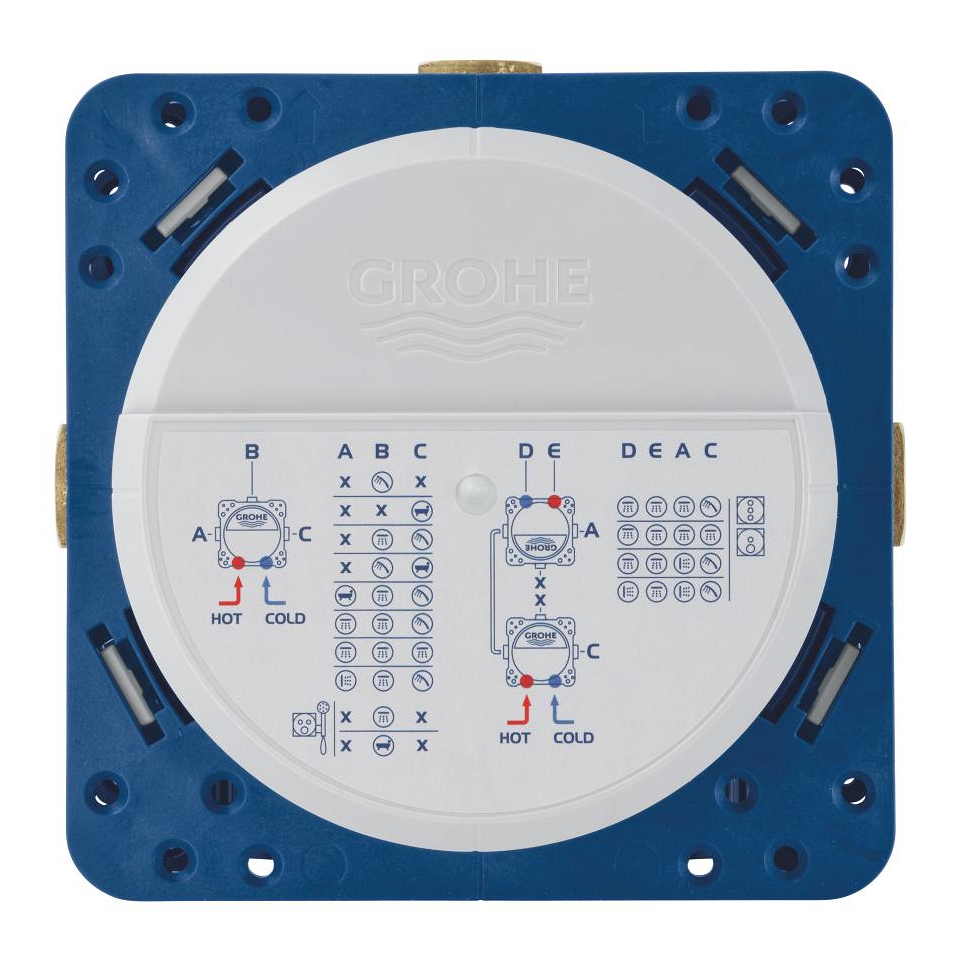 Rapido SmartBox Universal rough-in box, 1/2″ | GROHE