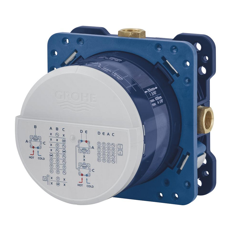 Rapido SmartBox Universal rough-in box, 1/2″ | GROHE