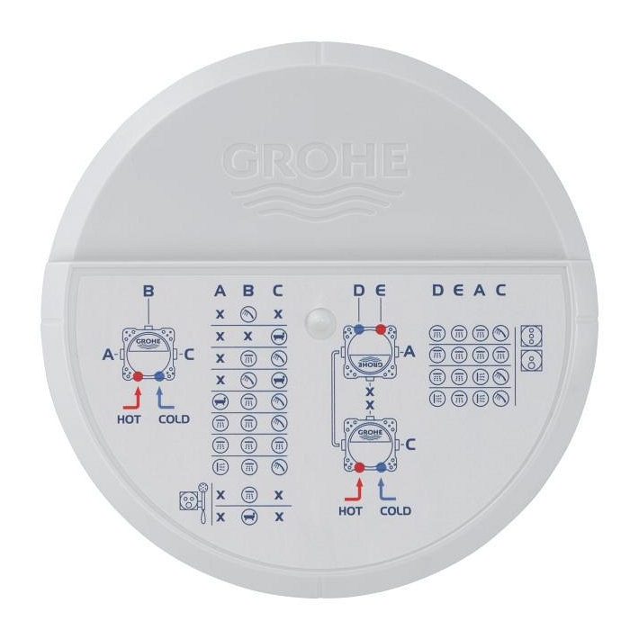 Rapido SmartBox Universal rough-in box, 1/2″ | GROHE