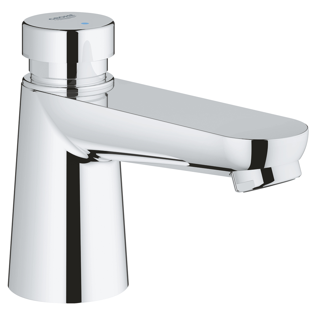 Euroeco Cosmopolitan T Self-closing pillar tap 1/2″ | GROHE