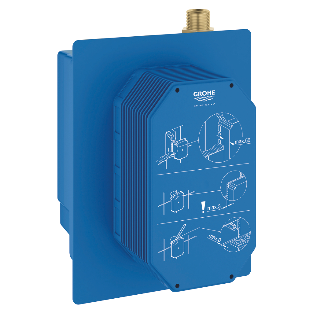 Euroeco Cosmopolitan E Concealed mounting box | GROHE