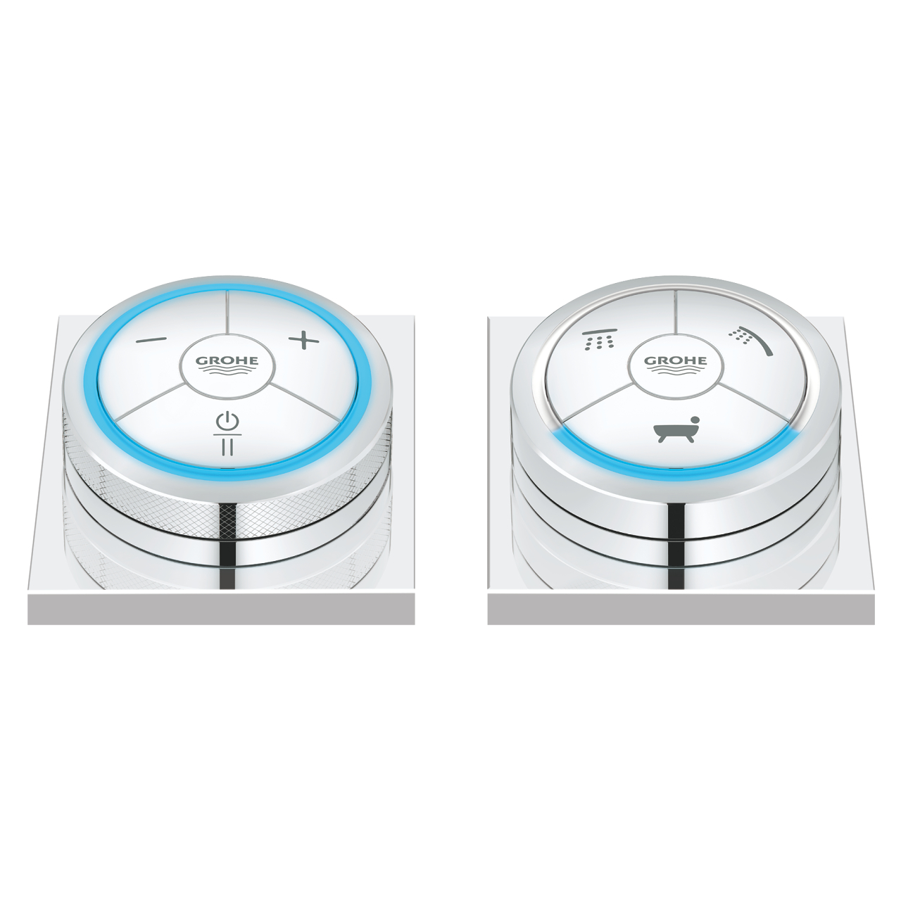 GROHE F-digital Digital controller and digital diverter for bath with ...