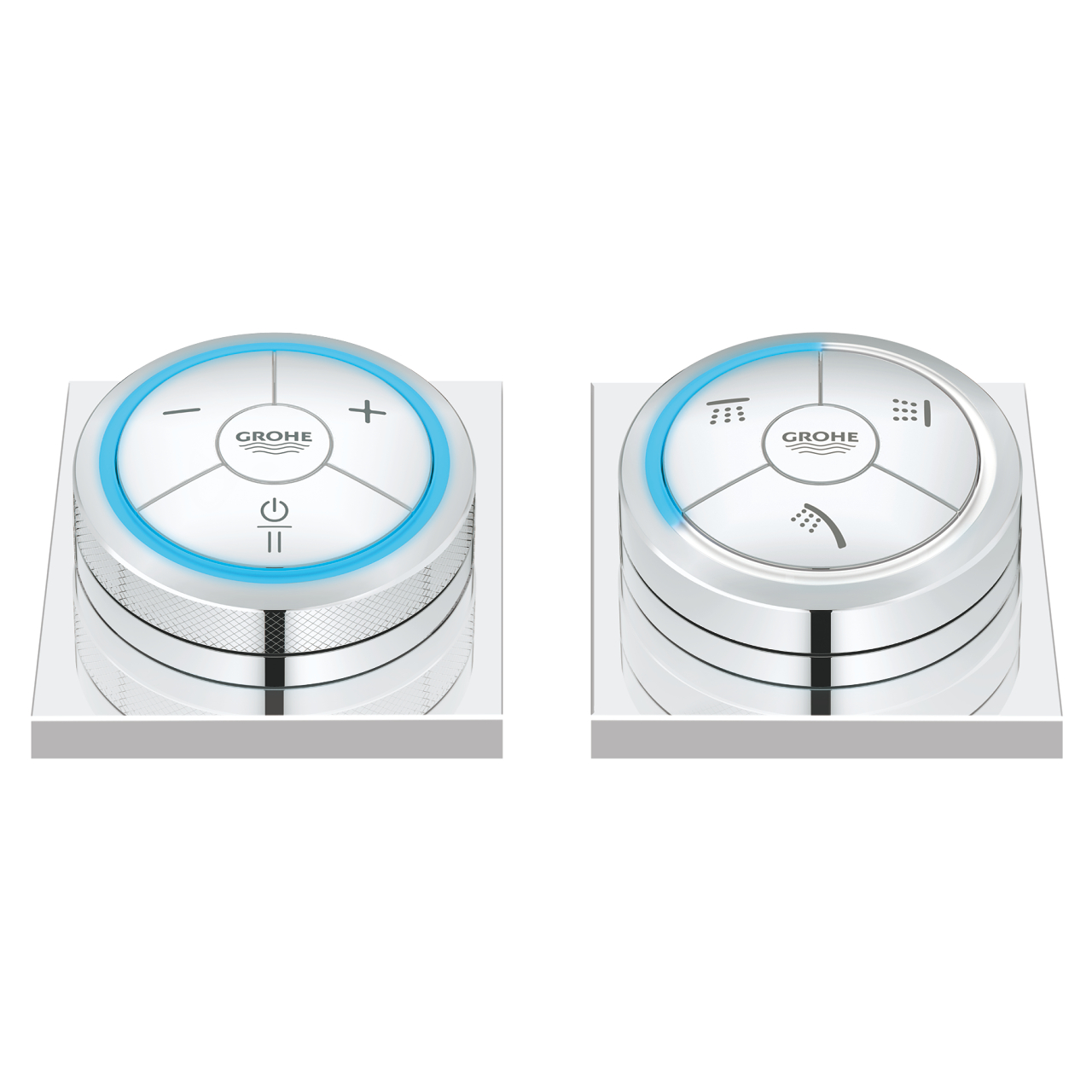 GROHE F-digital Digital controller and digital diverter for shower with ...