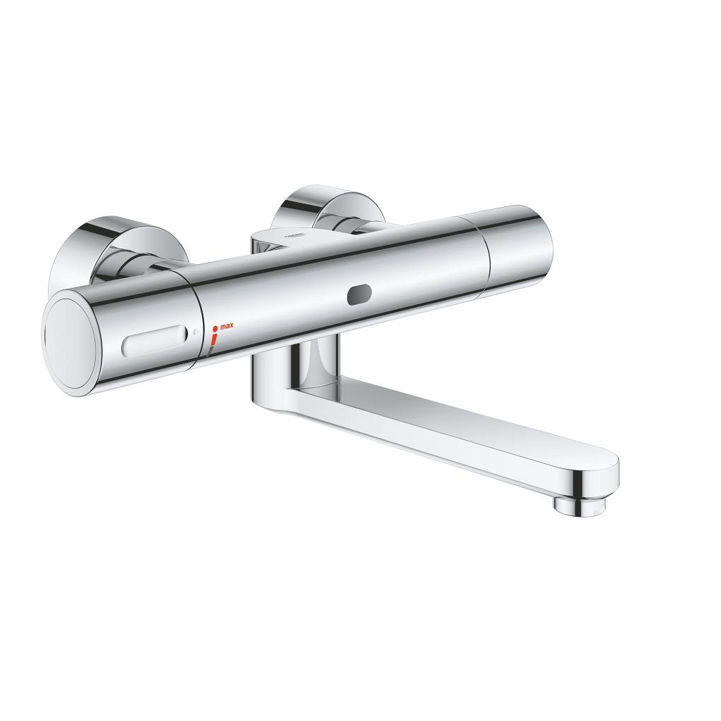 Eurosmart Cosmopolitan E Special Infra-red electronic wall basin mixer ...