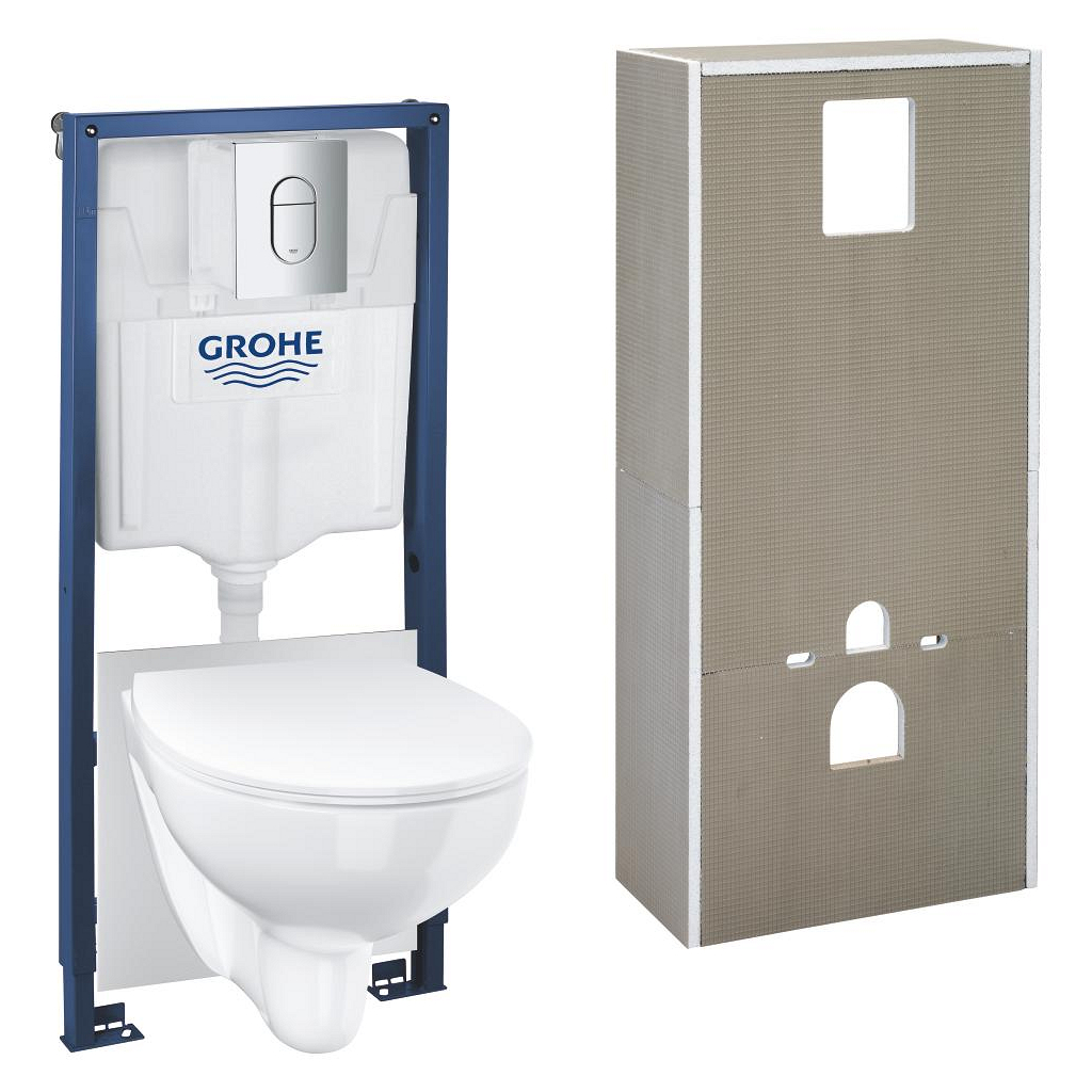 Solido+ Set 6-in-1 per WC, altezza di installazione 1,13 m | GROHE