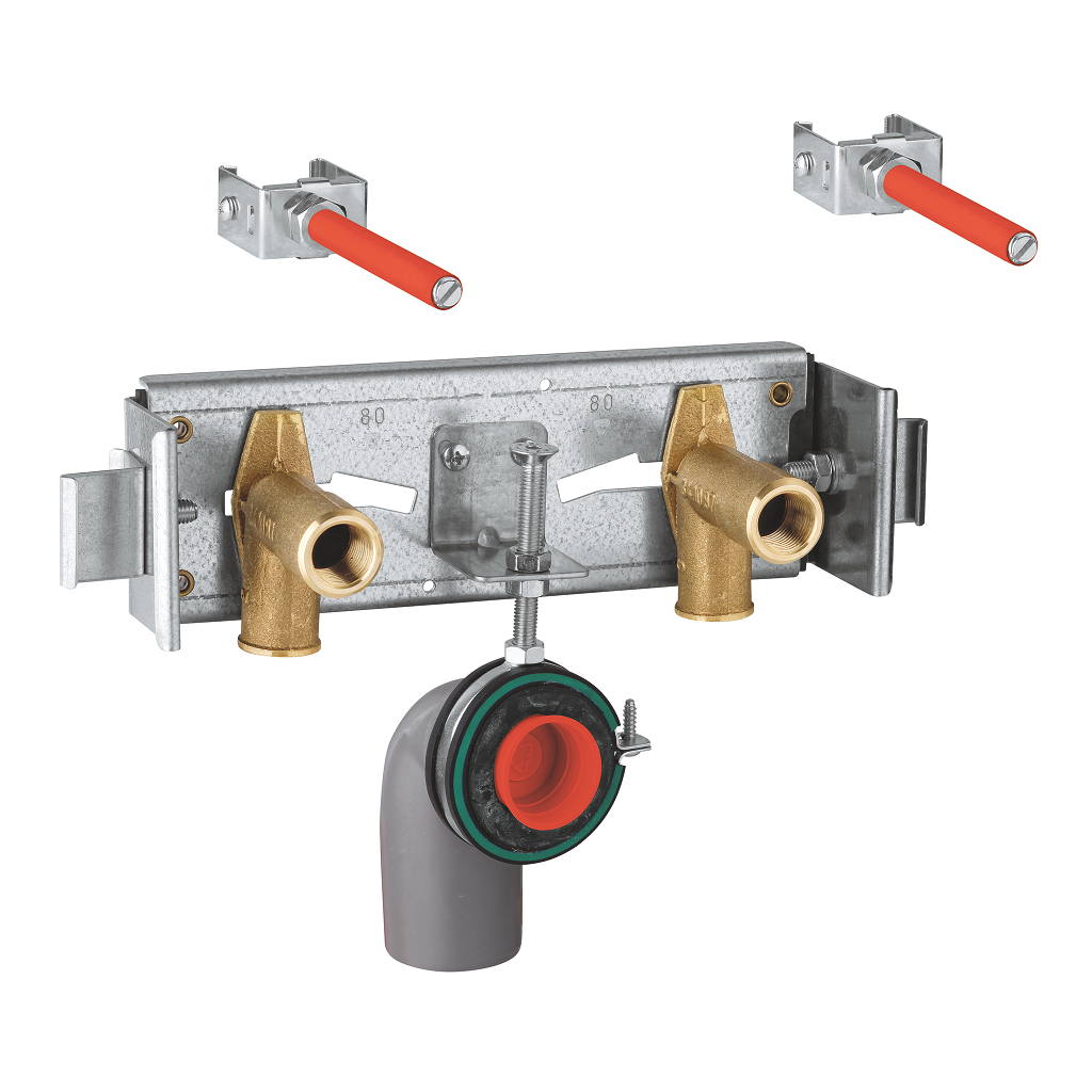 Rapid Pro Support for wash basins with basin mounted mixer | GROHE