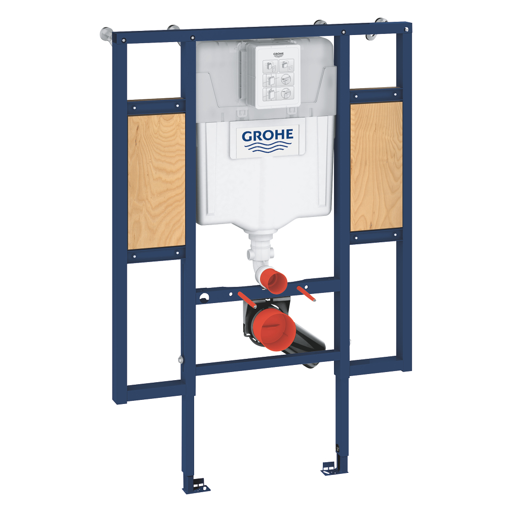 Rapid SL Element for WC, 1.13 m installation height with fixing element ...